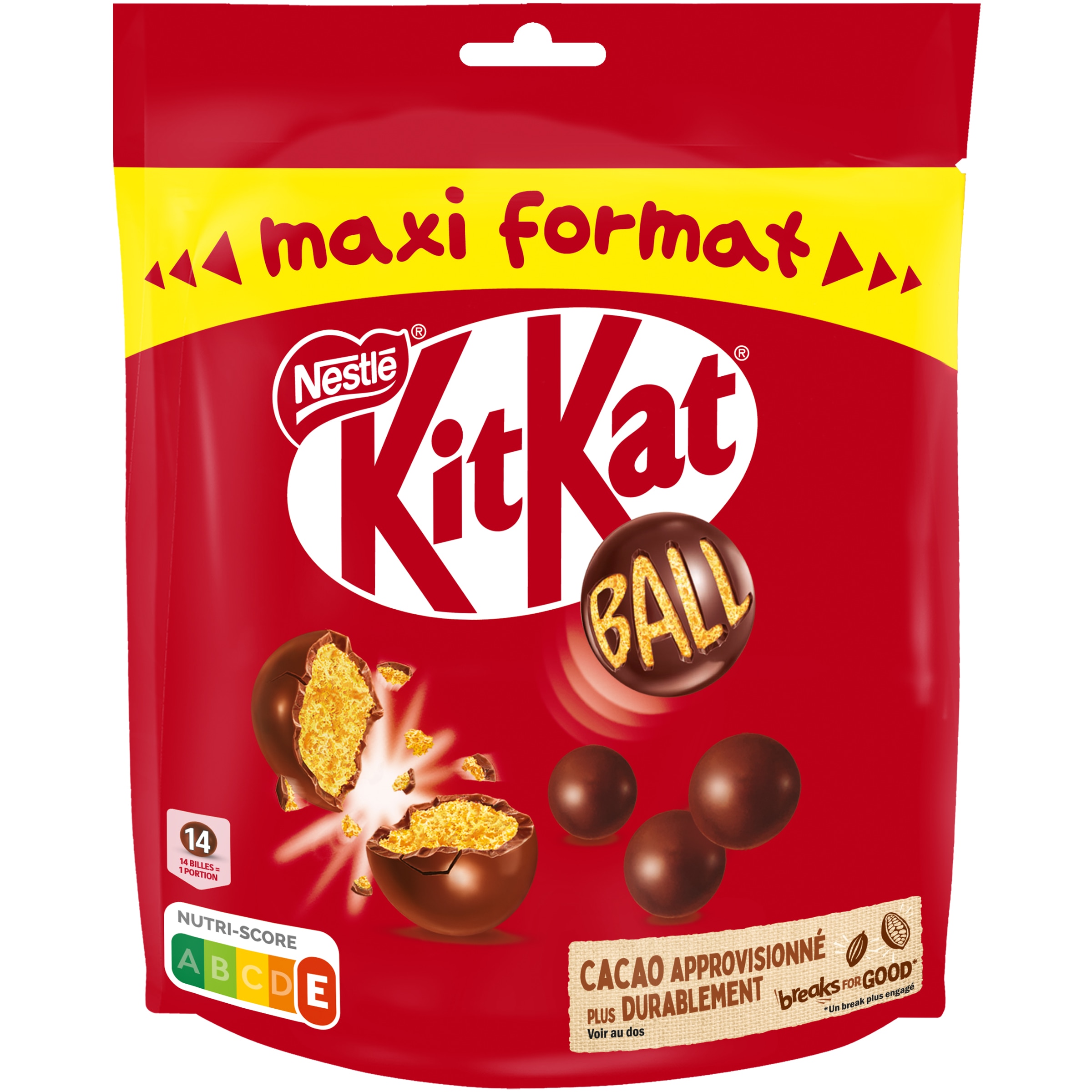 KitKat® BALL CHOCOLAT AU LAIT - 400g | KitKat®